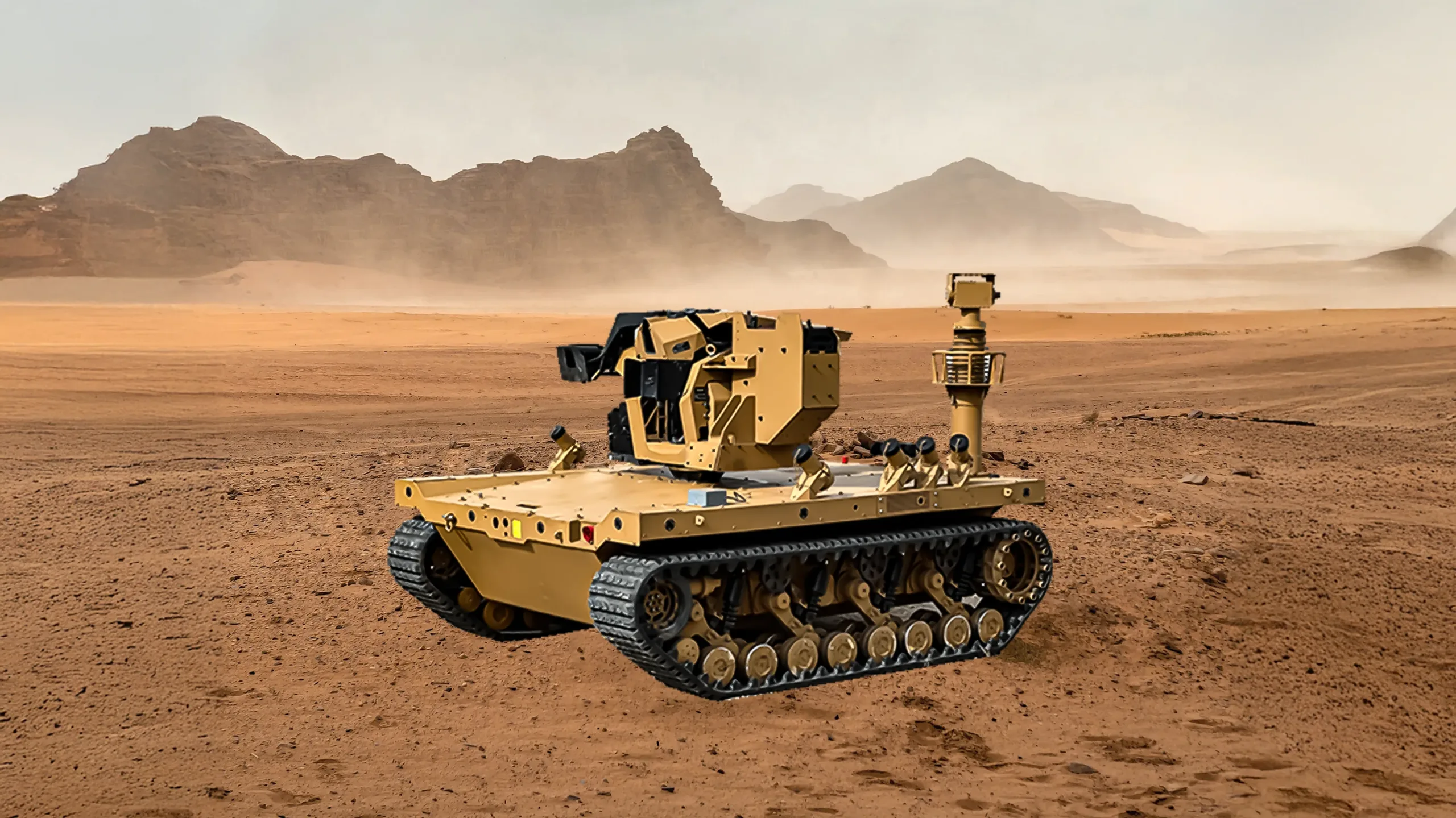 ASELSAN orta sınıf 2. seviye insansız kara aracı: TUNGA - Tabya Dijital